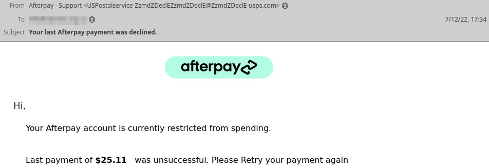Afterpay scam emails: All you need to know, and how to stay safe ...